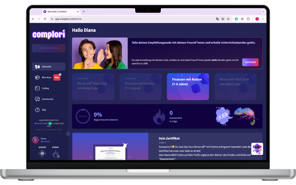 Programmierkurse für Kinder und Jugendliche